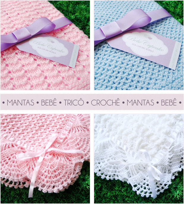 Manta de trico para bebé - Imagui