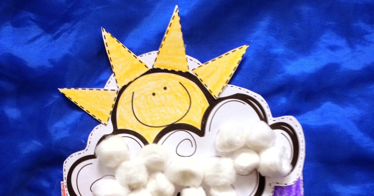 Sweet Tea Classroom: Weather Crafts for Preschoolers -- a rainbow and ...