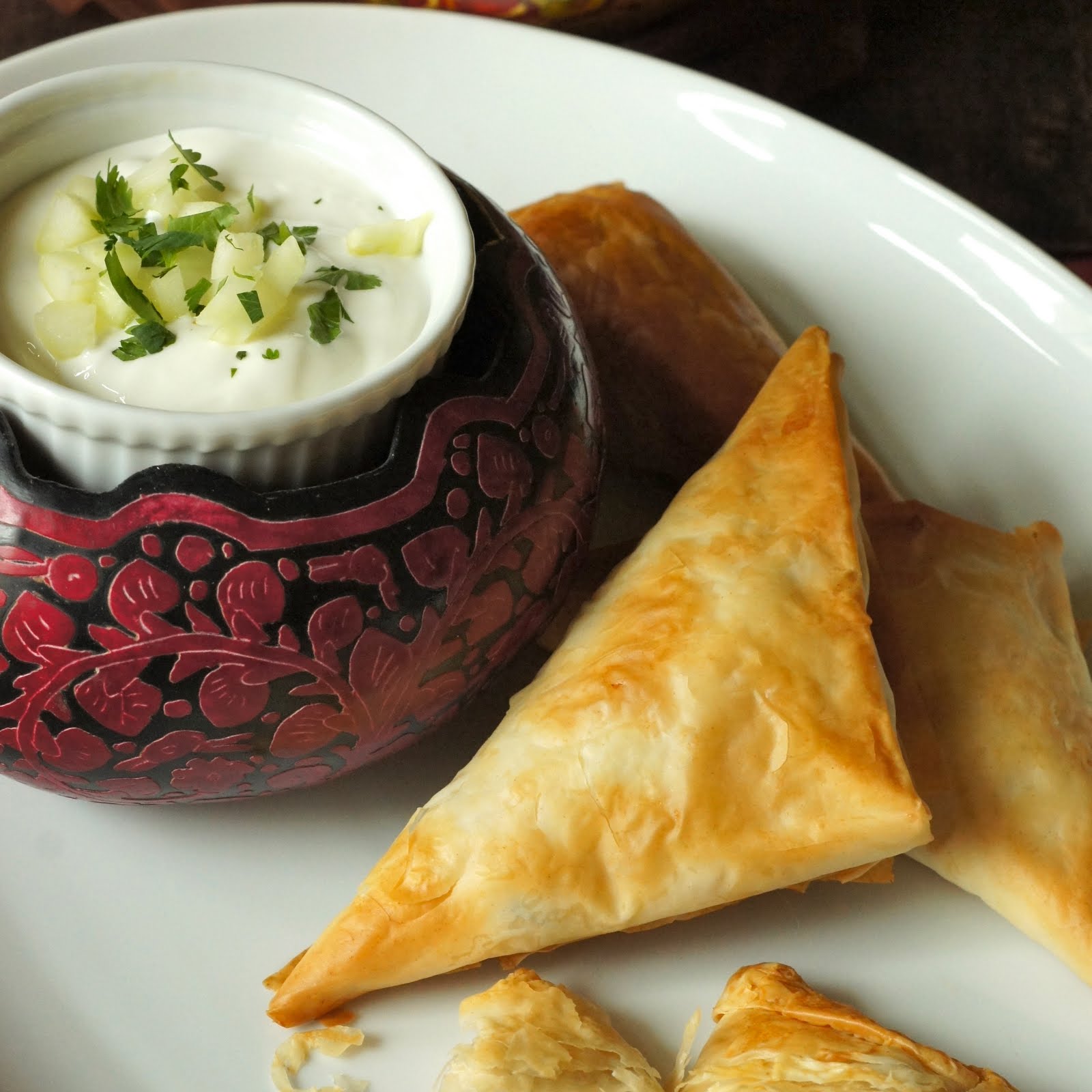 Thyme Chickpea Samosas With Raita Dip And A Thank You Dinner thyme-chickpea-samosas-with-raita-dip-and-a-thank-you-dinner