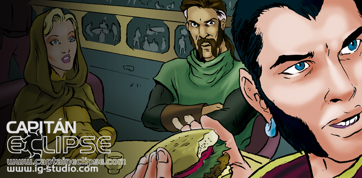 Contigo en la playa! : HAMBURGUESA CAPITAN ECLIPSE