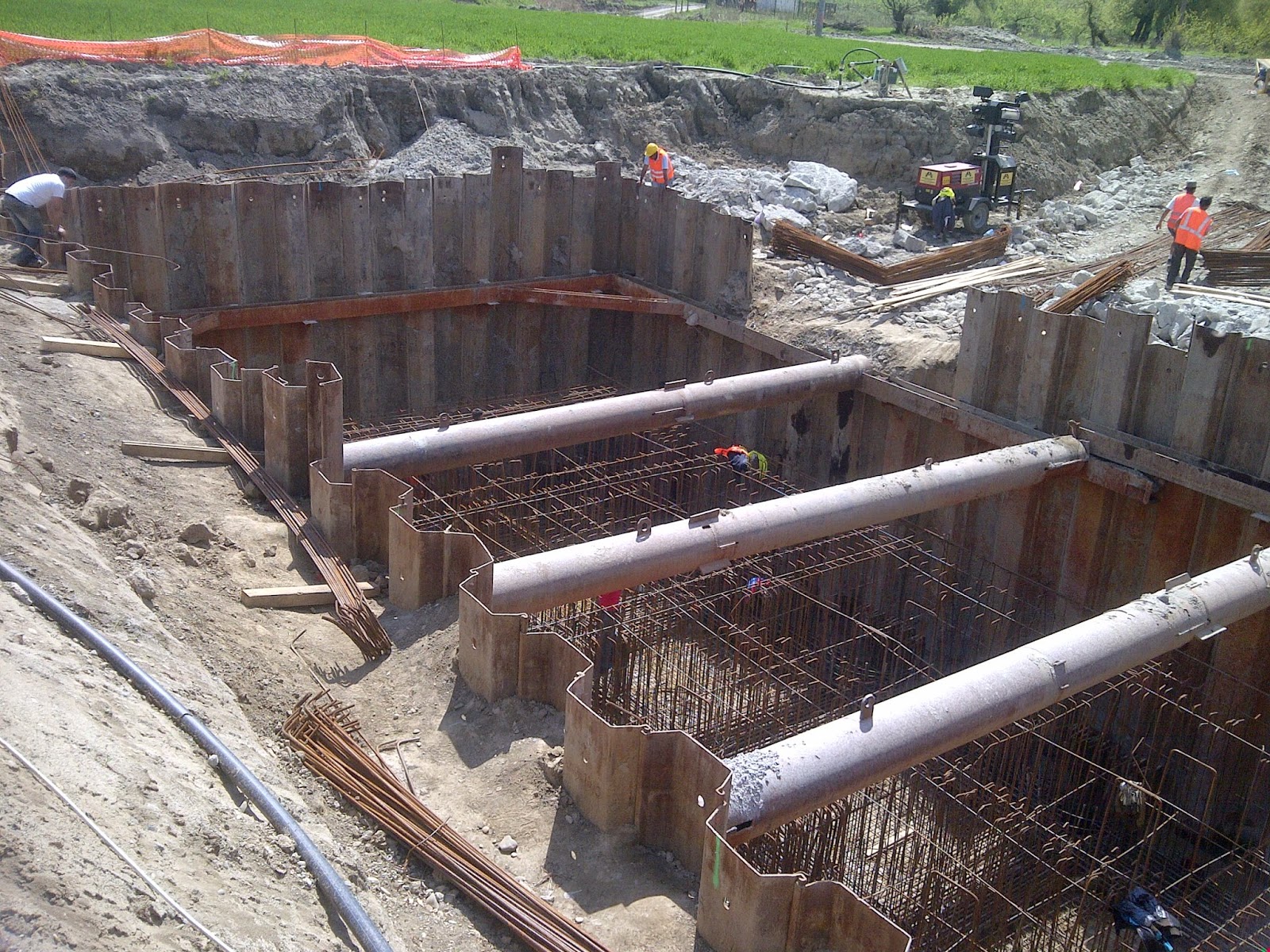 Alexandros Ignatiadis: instalare palplanse