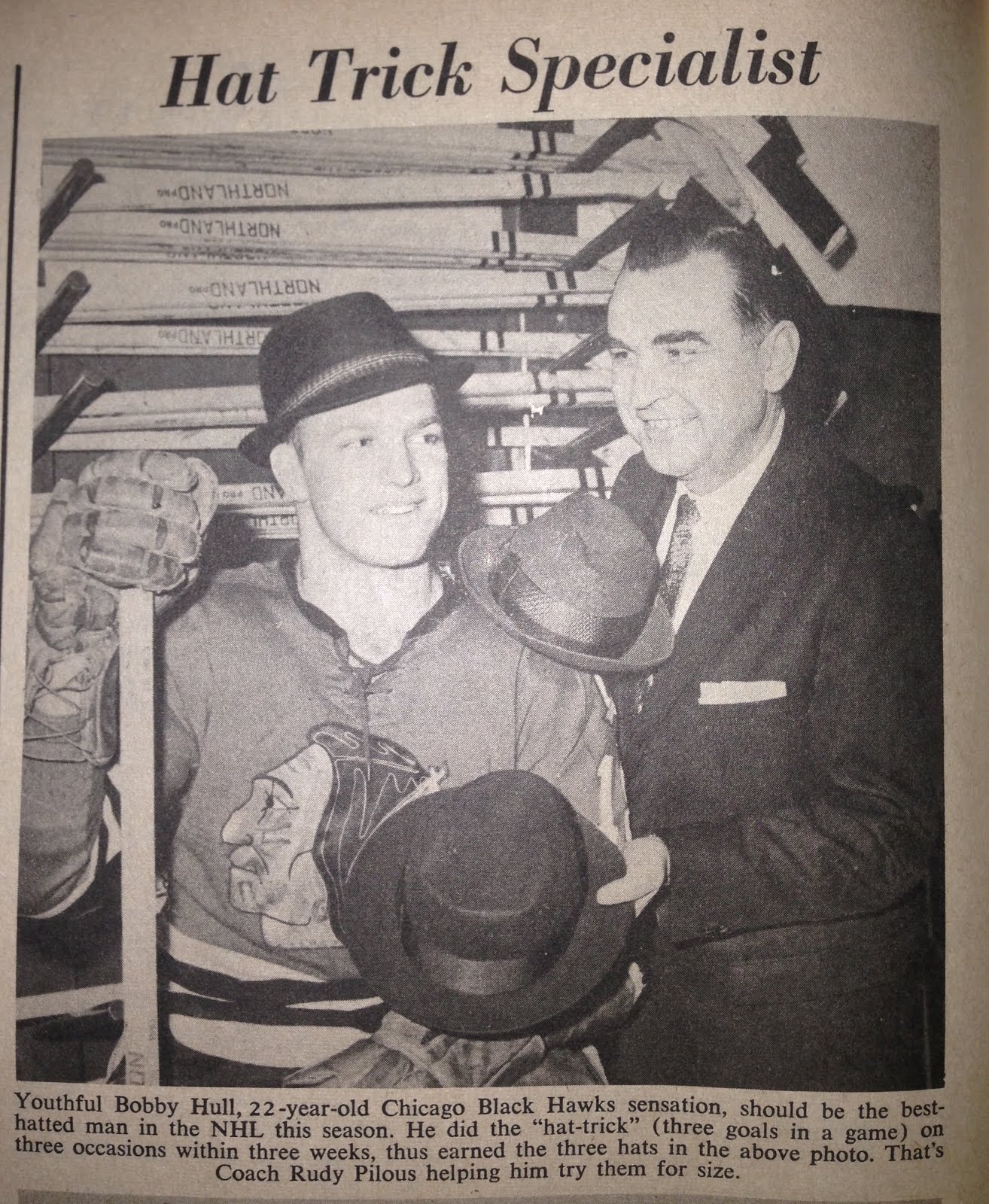 Nitzy's Hockey Den: NHL Players Off-Season Activities, circa 1961 Nitzy's Hockey Den: NHL Players Off-Season Activities, circa 1961
