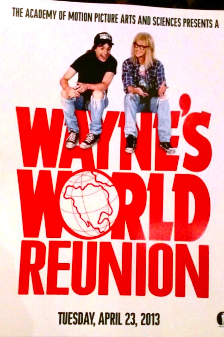 Thinking Pink: Wayne's World Reunion - Party Time! Excellent! Thinking Pink: Wayne's World Reunion - Party Time! Excellent!