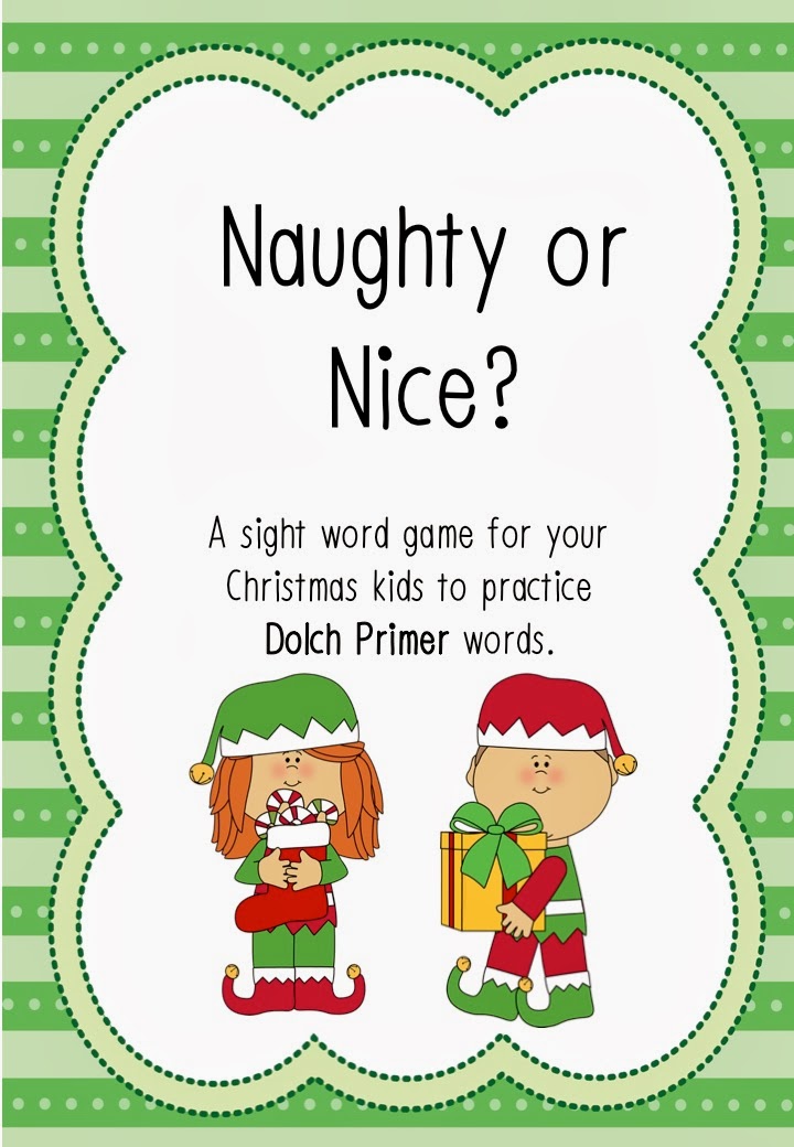 Naughty Or Nice A Sight Word Game For Your Christmas Kids Dolch Primer naughty-or-nice-a-sight-word-game-for-your-christmas-kids-dolch-primer