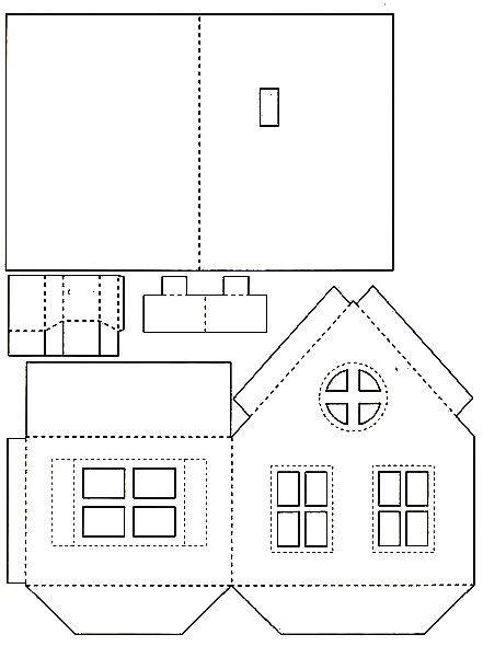 Recortables de edificios para imprimir - Imagui