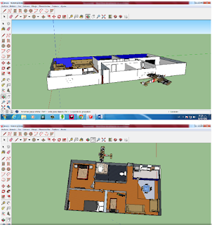 tecnosalle 2015: casa sketchUp