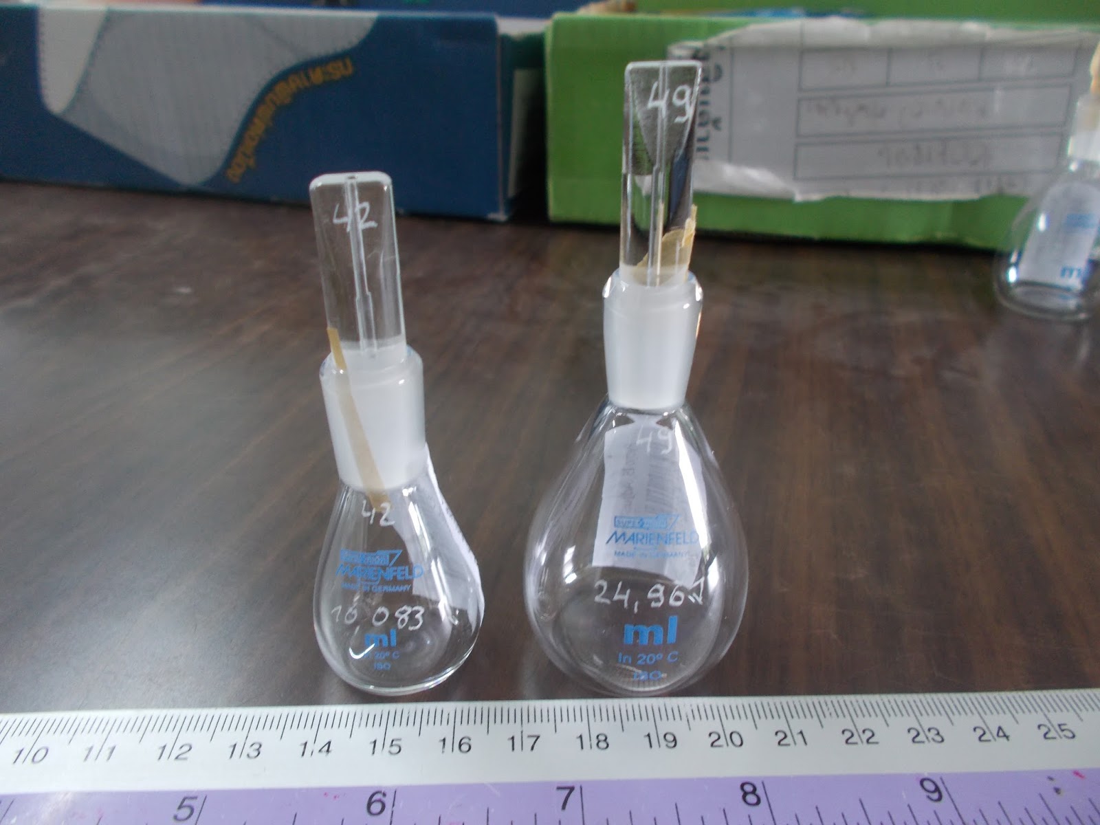 ตลาดเครื่องวัด > พิโคโนมิเตอร์ที่ปรับค่าปริมาตรที่แน่นอนแล้ว, Adjust Pycnometer, Adjusted ...