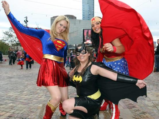 Heróis da Cidade: Cidade bate recorde de pessoas vestidas de super-heroi Heróis da Cidade: Cidade bate recorde de pessoas vestidas de super-heroi