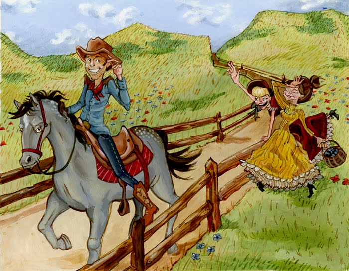 Rachel Dougherty: Pecos Bill & Slue-Foot Sue