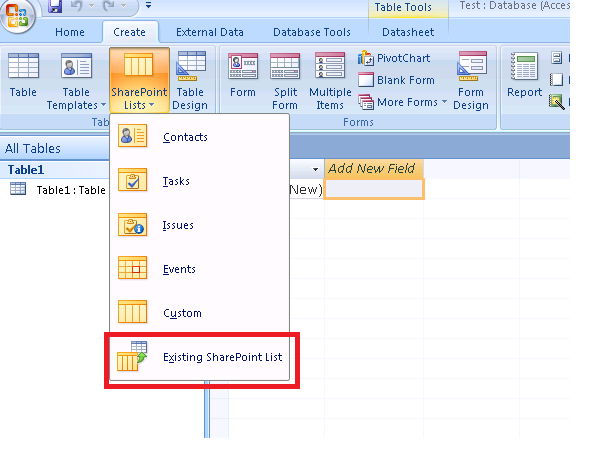 A Point For Sharing On SharePoint Server (2007, 2010): Inserting data ...