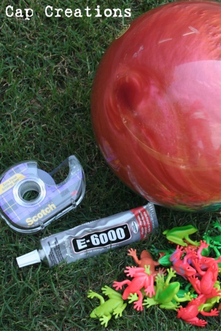 Cap Creations: Copper (looking) Frog Ball Tutorial