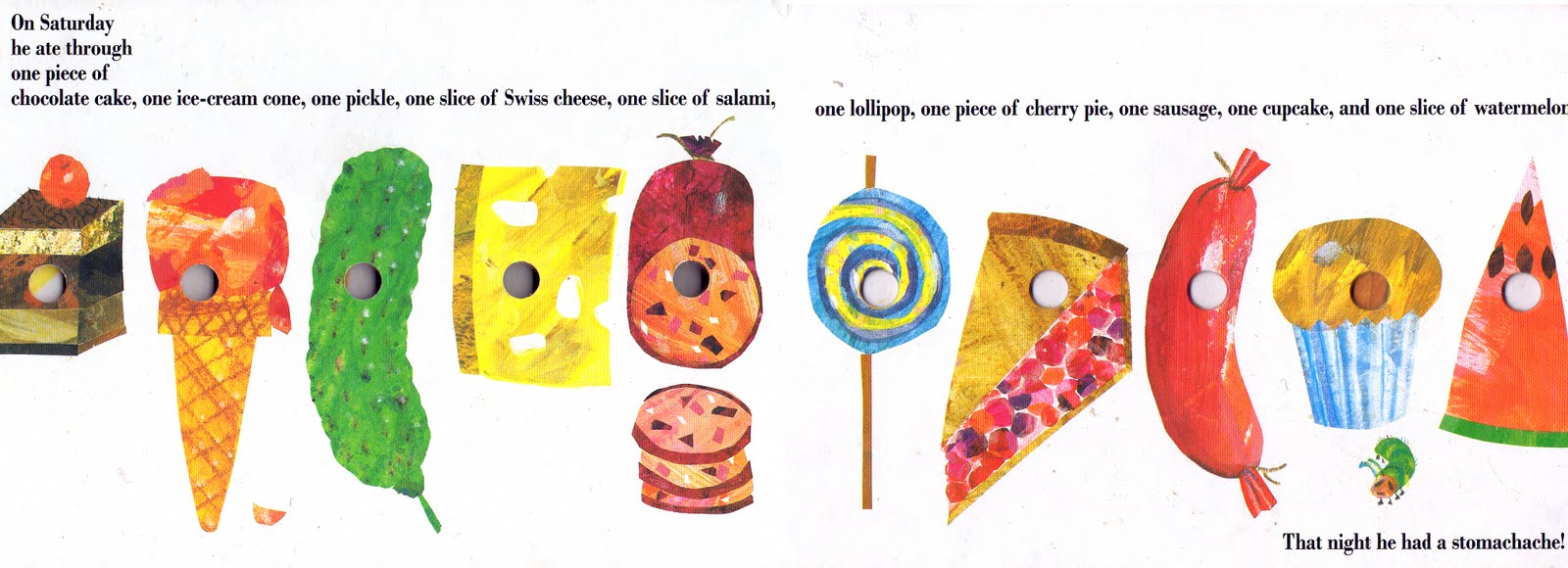 The Very Hungry Caterpillar by Eric Carle - interactivemaz