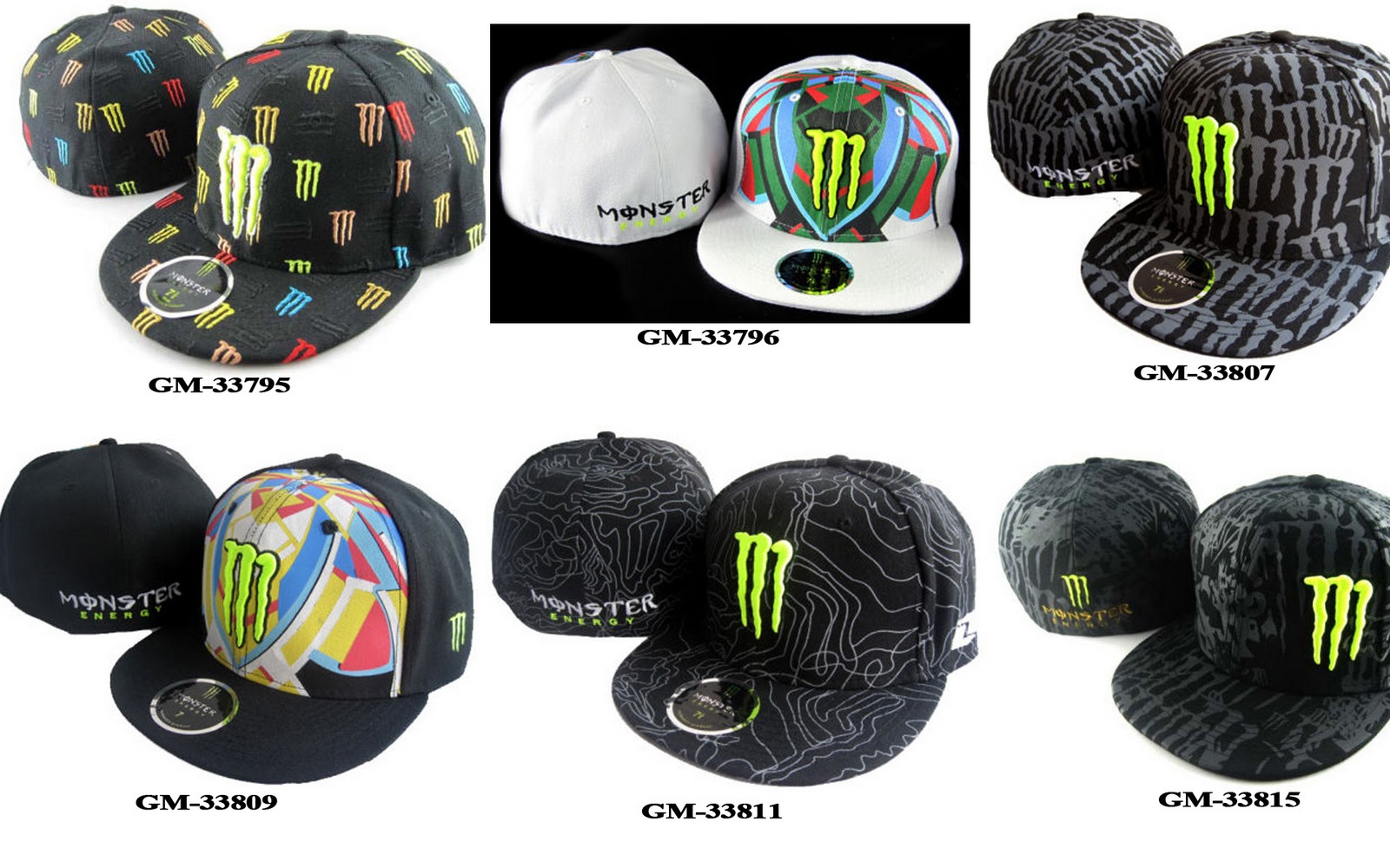 Imagenes de gorras monster - Imagui