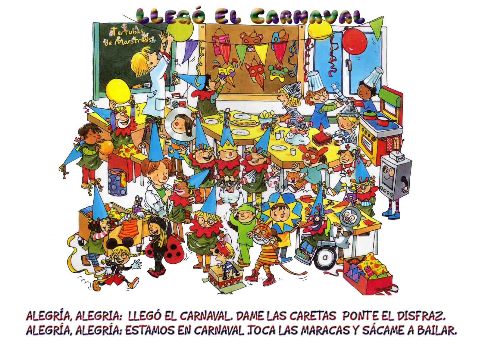 RECOPILACIÓN MATERIALES UNIDAD DIDÁCTICA EL CARNAVAL - Maestros de ...