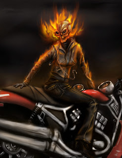 Andrew's Art Spot: Ghost Rider Redesign