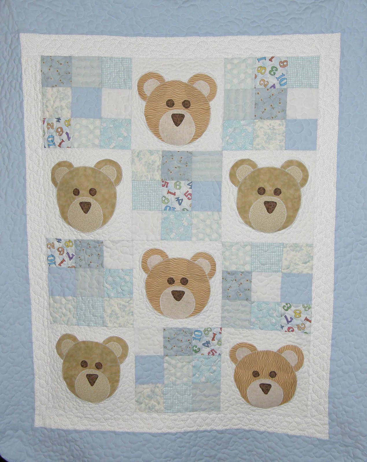 Dibujos de ositos para patchwork - Imagui