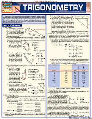 Download Free Book Series: BarCharts QuickStudy Trigonometry