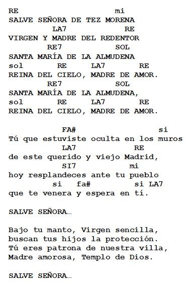 Coro SATRI: 69. Himno de la Almudena