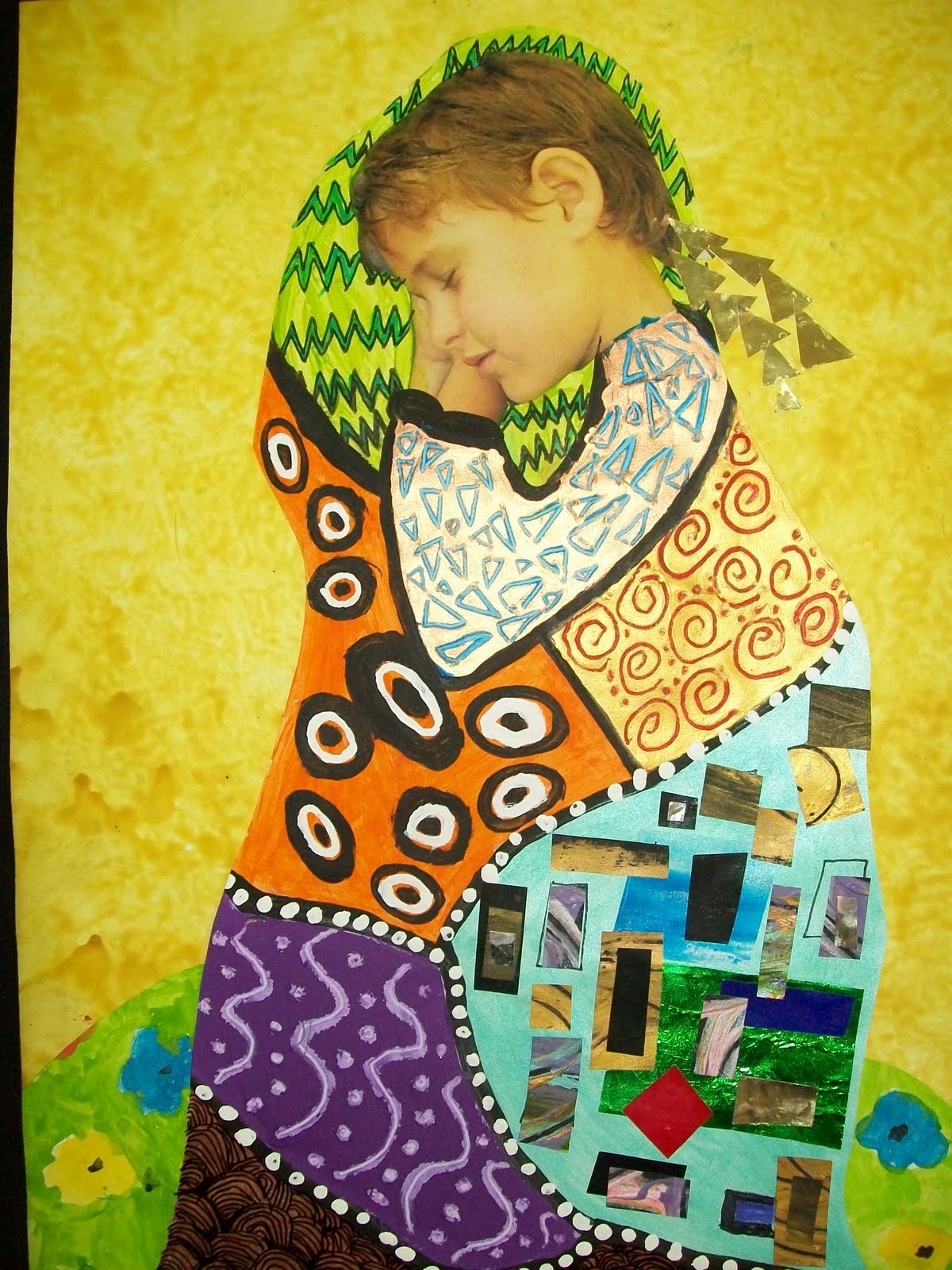 JennyKayKidsArt: Klimt Inspirations