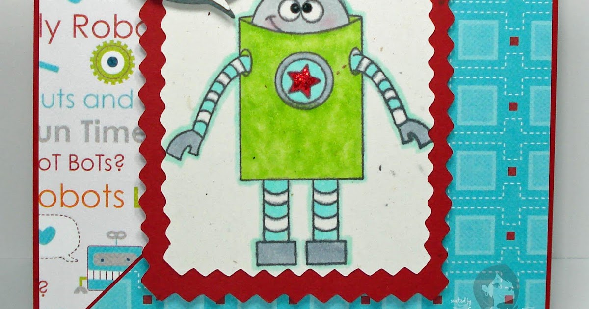 My Creative Time: Robot Card!