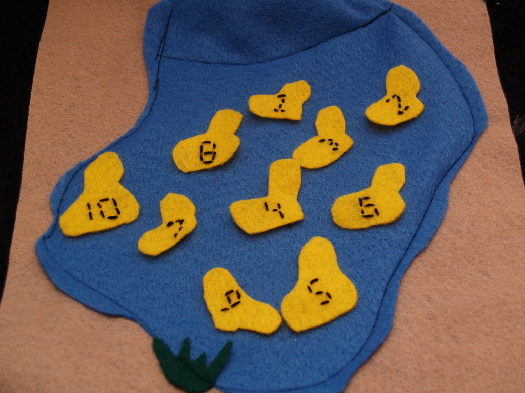 Quiet Book Tutorial- The Counting Duck Pond - Housewife Eclectic