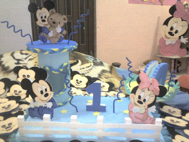 Imagenes de Mickey Mouse bebé en foami - Imagui