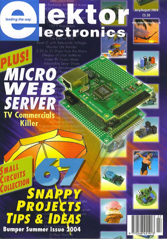 Elektor Electronics Magazine Download: Elektor Electronics Magazine July/August 2004