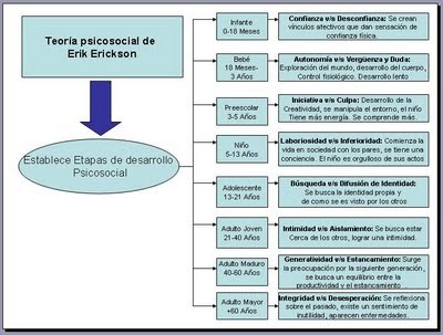 DESARROLLO DEL CICLO VITAL: Etapas del desarrollo según Erikson