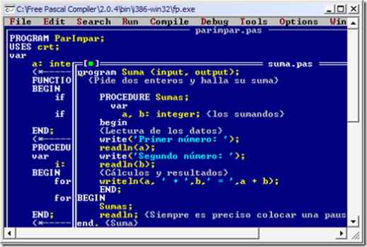Historia de los lenguajes de programación: Lenguaje de promación Pascal