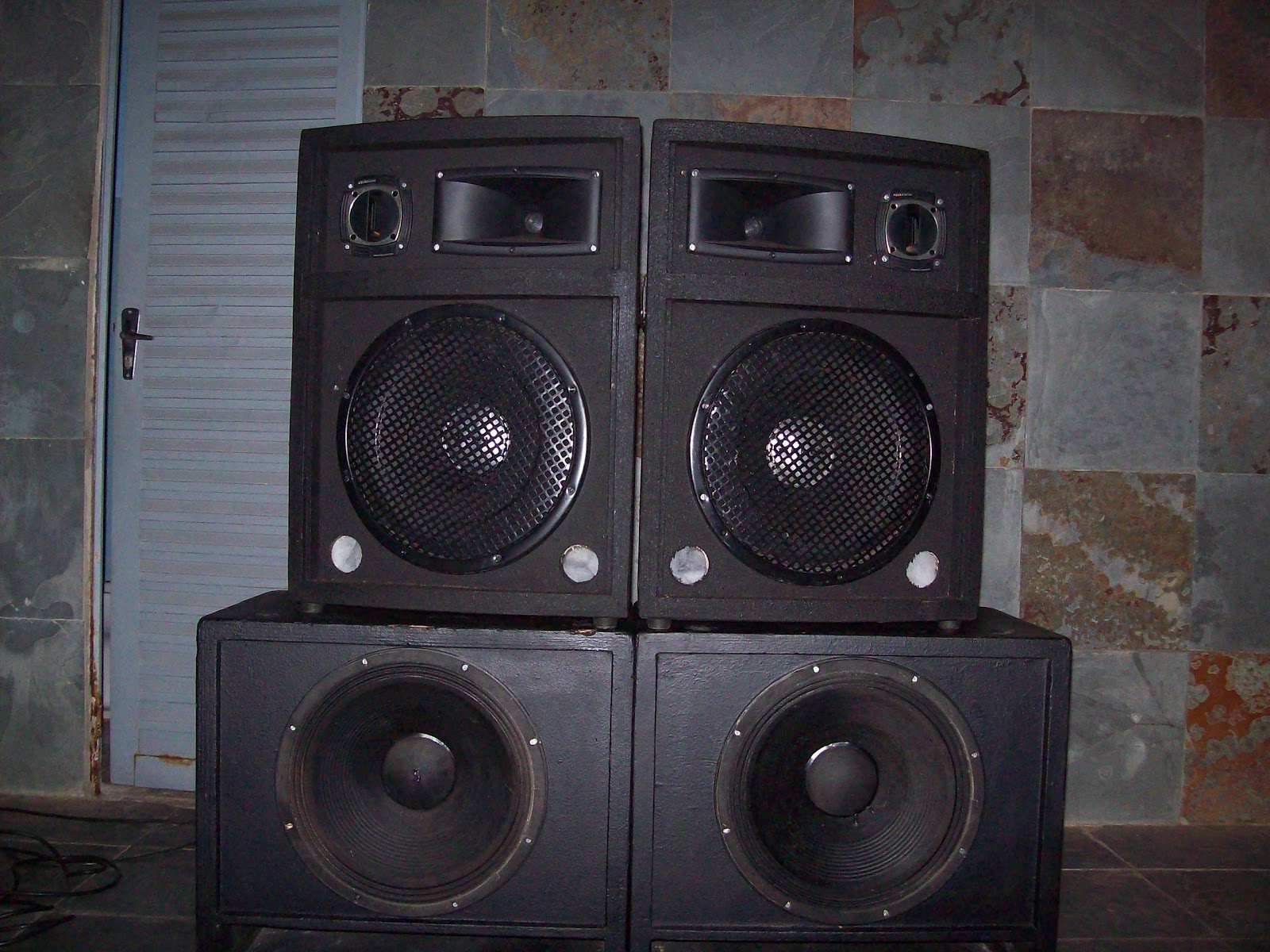 DJ David: Caixas de Som