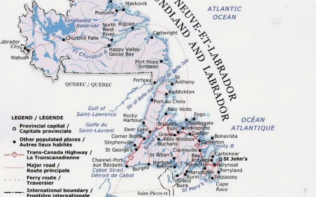 Voyage à Terre-Neuve et Labrador, Canada