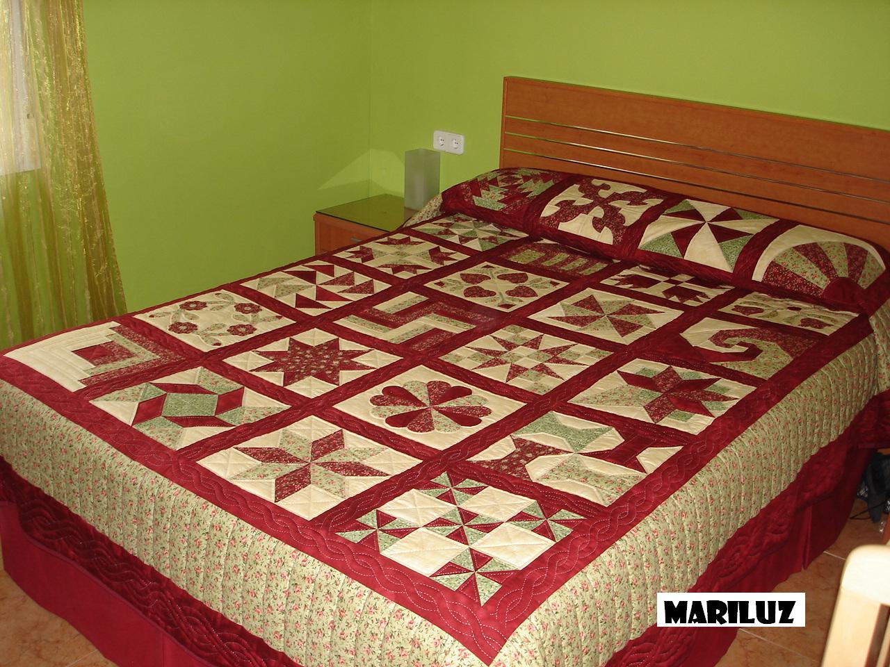 Mi colcha de patchwork con los patrones - Imagui