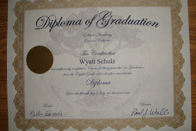 viasormingmetz - 8th grade graduation diploma template