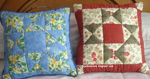 Moldes cojines en patchwork - Imagui