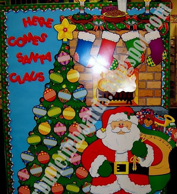 Better Bulletin Boards: Here Comes Santa Claus