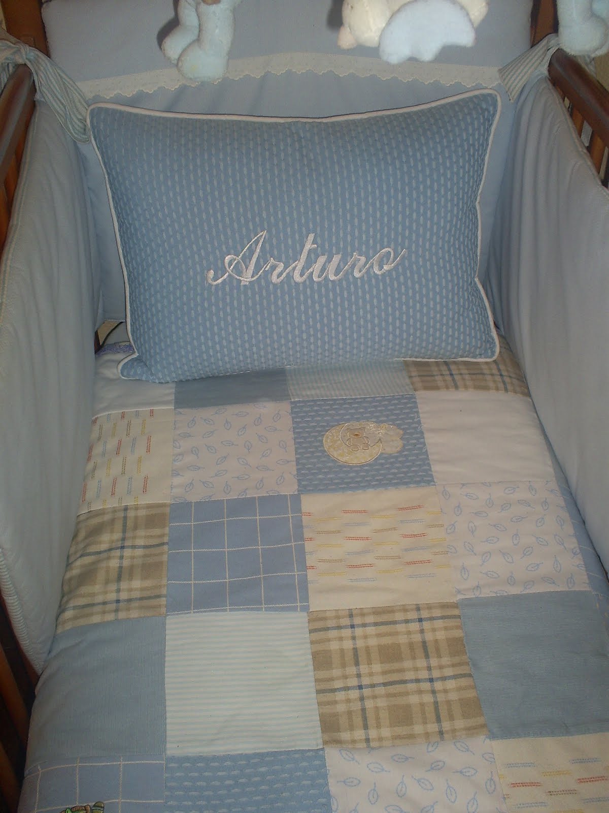 Colchas de cuna de patchwork - Imagui