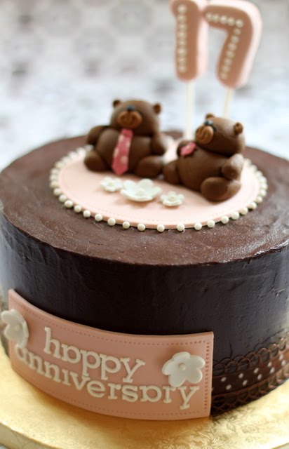 simply cake: 17th Anniversary Cake simply cake: 17th Anniversary Cake