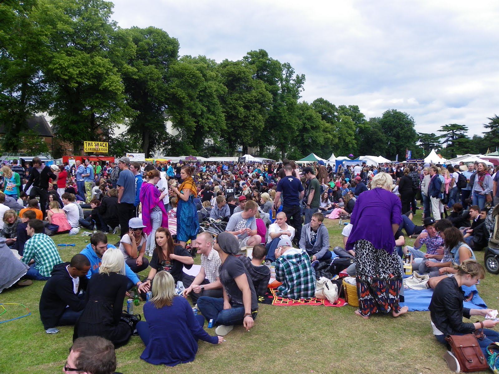 Random Blowe: Today's Leamington Peace Festival