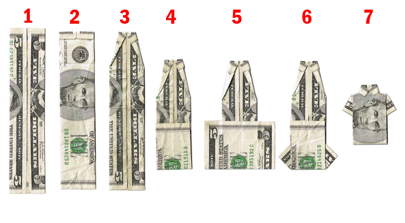 The New Age Information Station 34 How To Fold Money Into Shirts the-new-age-information-station-34-how-to-fold-money-into-shirts