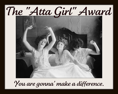 Family Trees May Contain Nuts: ATTA GIRL AWARD #9