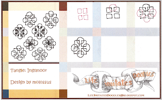 My tangle pattern: Ingsmoor