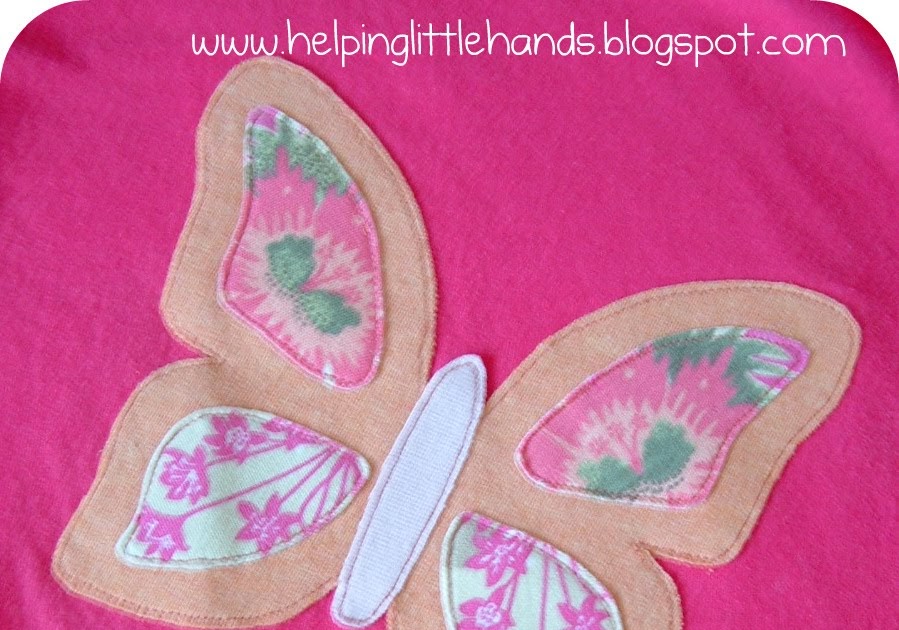 Pieces by Polly: Butterfly Applique