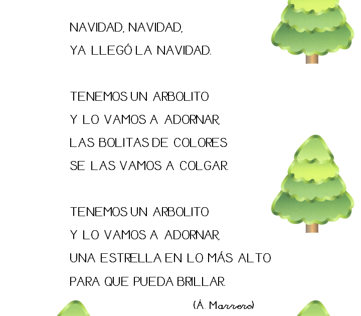 Maestra de infantil: Canción: Árbol de Navidad