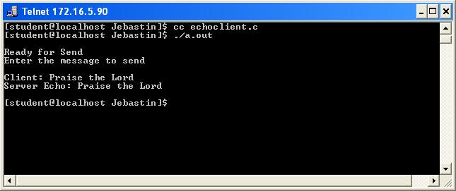 TCP ECHO CLIENT SERVER - Source Code Solutions TCP ECHO CLIENT SERVER - Source Code Solutions