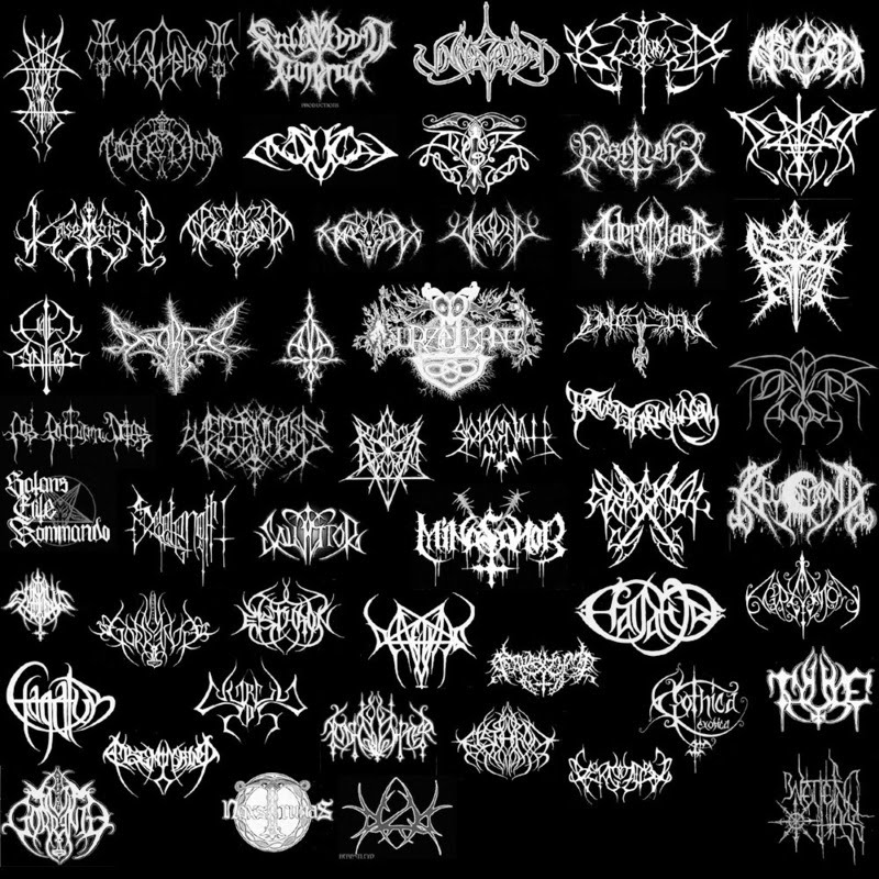 Indecipherable Death Metal Band Logos BAZOOKALUCA indecipherable-death-metal-band-logos-bazookaluca