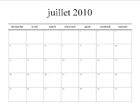 Language for Little Learners: July Calendar in French