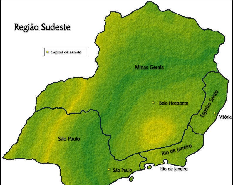 Tudo Sobre A Região Sudeste!: Região Sudeste!