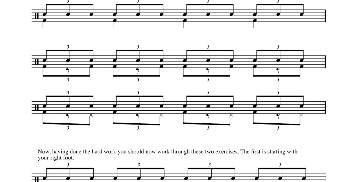 How To Practice Triplets On Drums at Ada Tawney blog