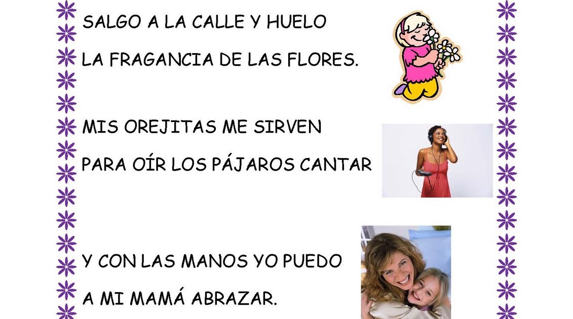 MICIBERAULAINFANTIL: LOS SENTIDOS - POESÍA.