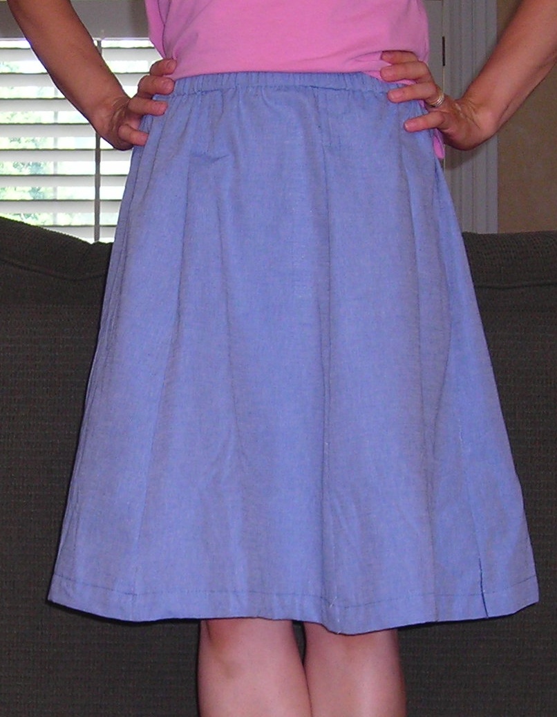 I Do Get Crafty Once In A While Gored Skirt i-do-get-crafty-once-in-a-while-gored-skirt